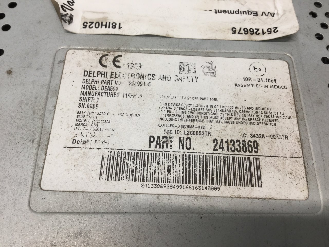 24133869 | International LT A/V Equipment (Radio) for Sale