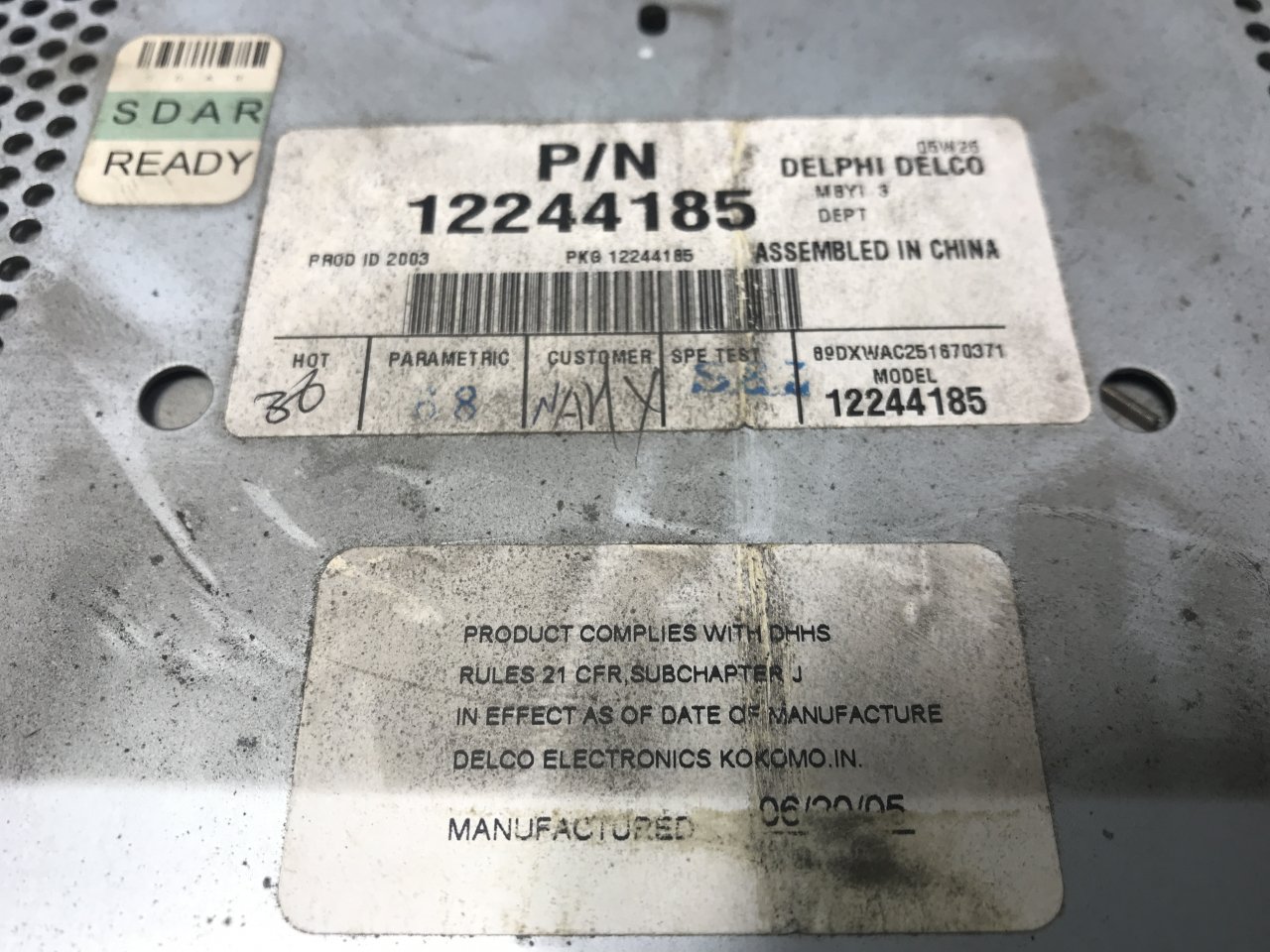Freightliner M2 112 A/V Equipment (Radio) for Sale
