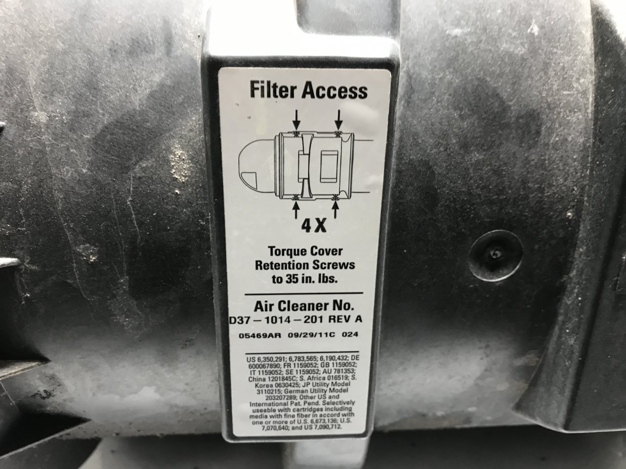 D37-1014-201 | Kenworth T660 Air Cleaner for Sale