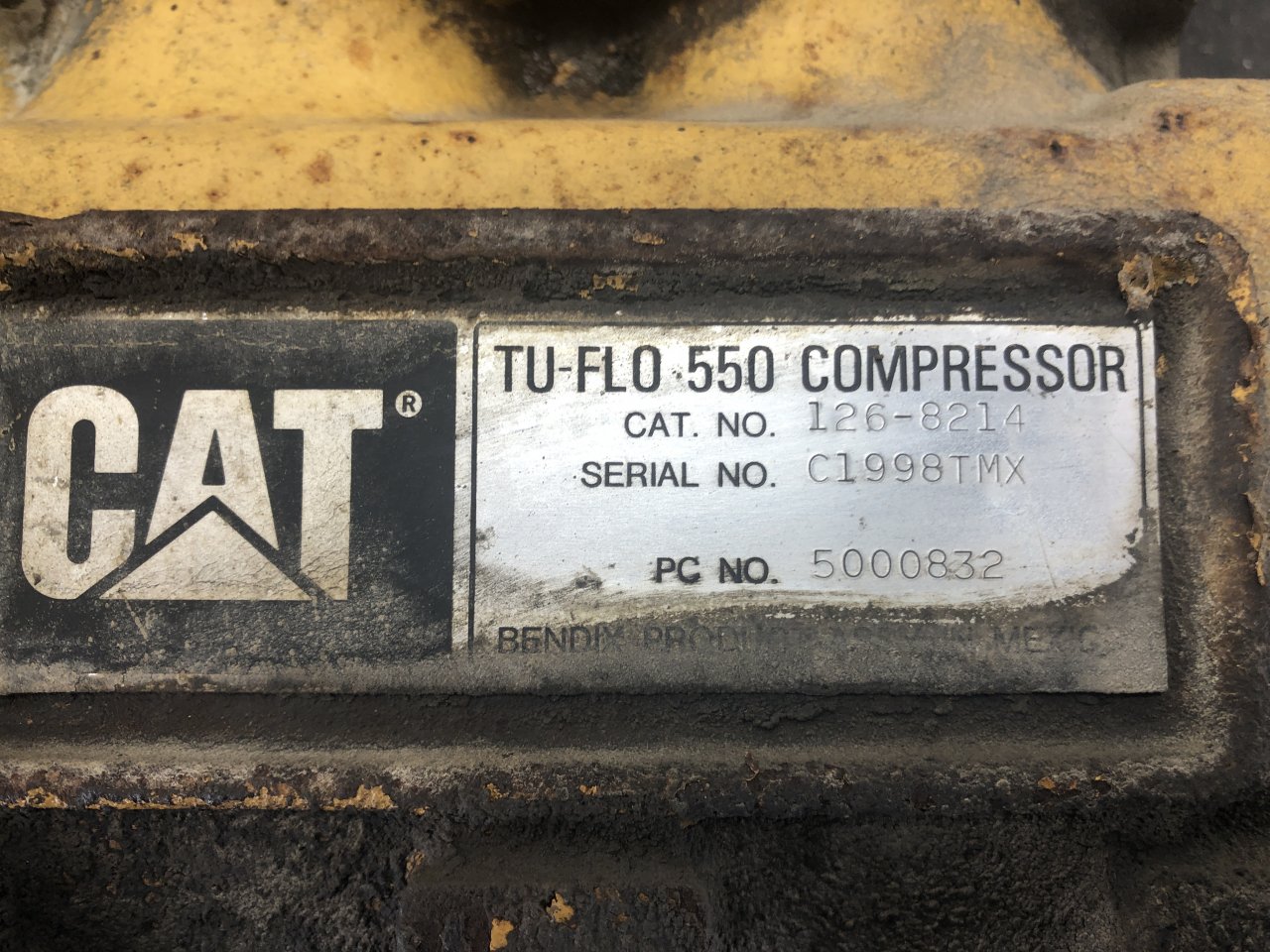 126-8214 | CAT 3126 Engine Air Compressor for Sale