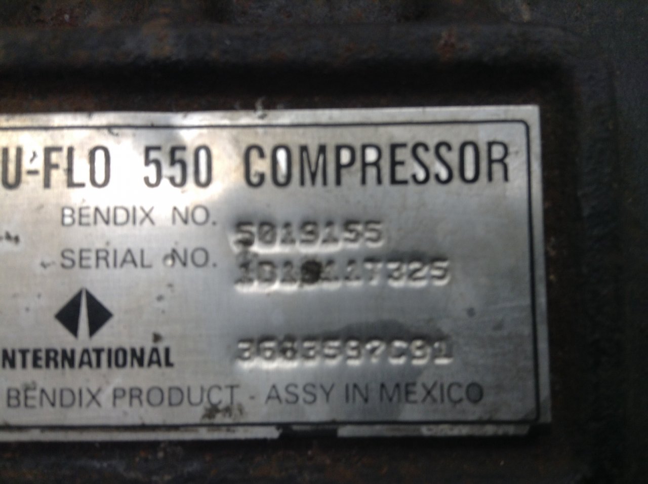 International MAXXFORCE DT Engine Air Compressor for Sale