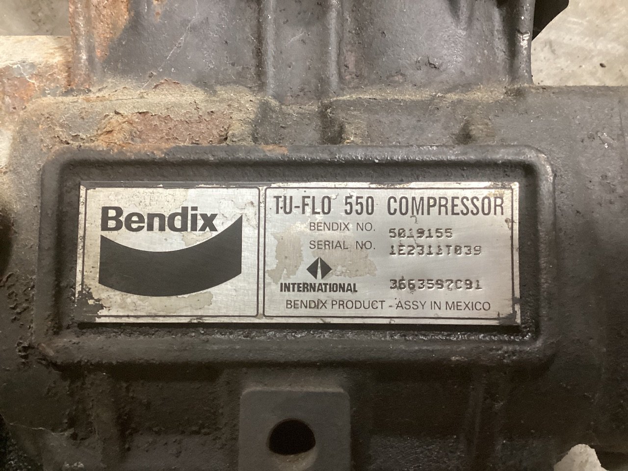 International MAXXFORCE DT Engine Air Compressor for Sale