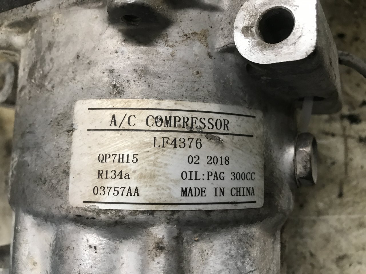 QP7H15 | Peterbilt 387 Air Conditioner Compressor for Sale