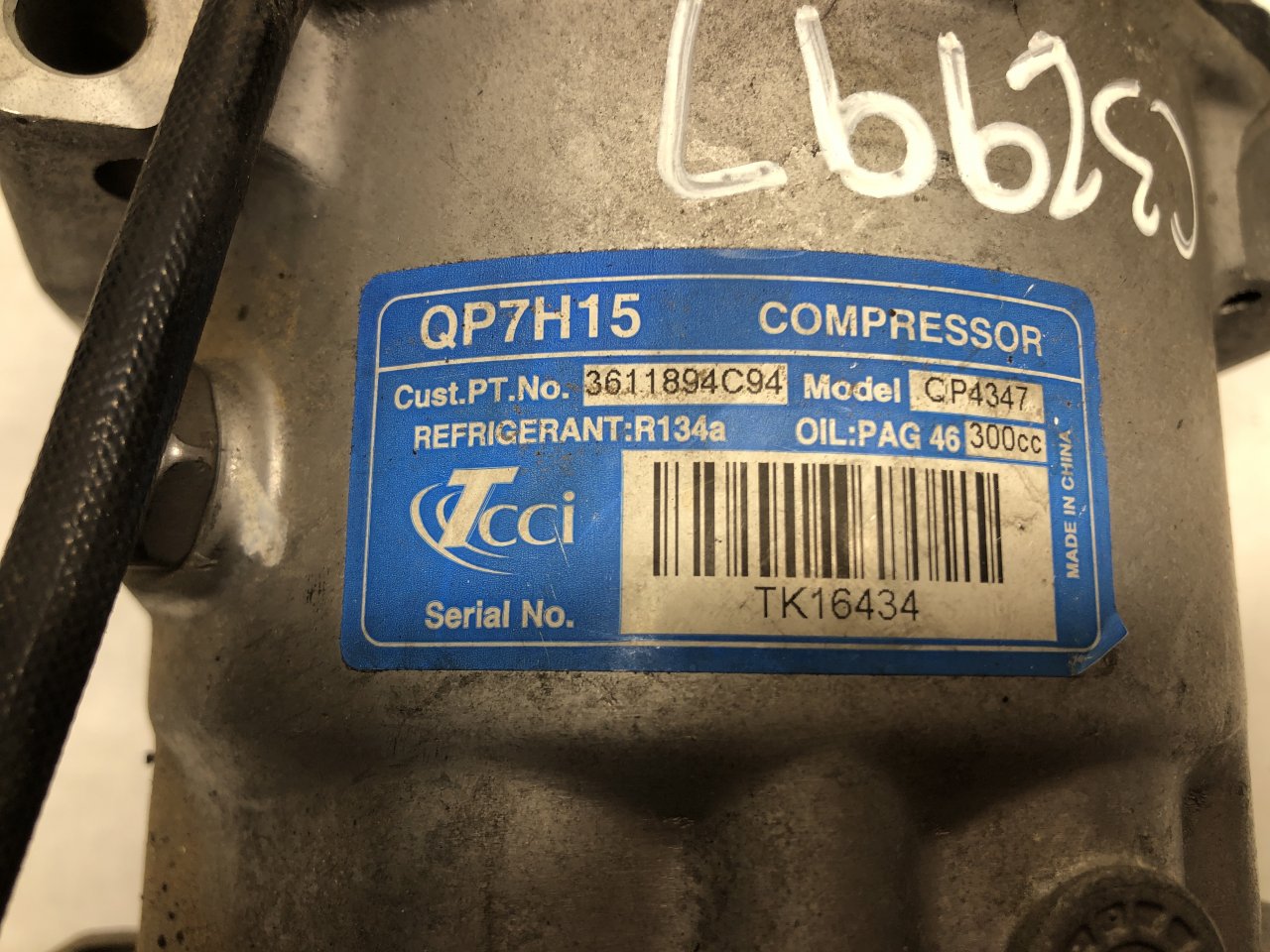3611894C94 | International DURASTAR (4300) Air Conditioner Compressor for S