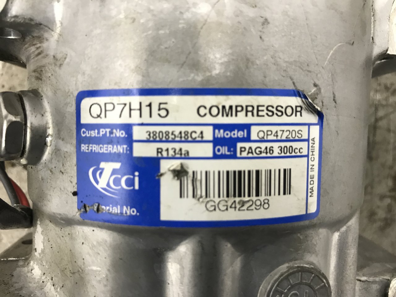 3808548C4 | International PROSTAR Air Conditioner Compressor for Sale