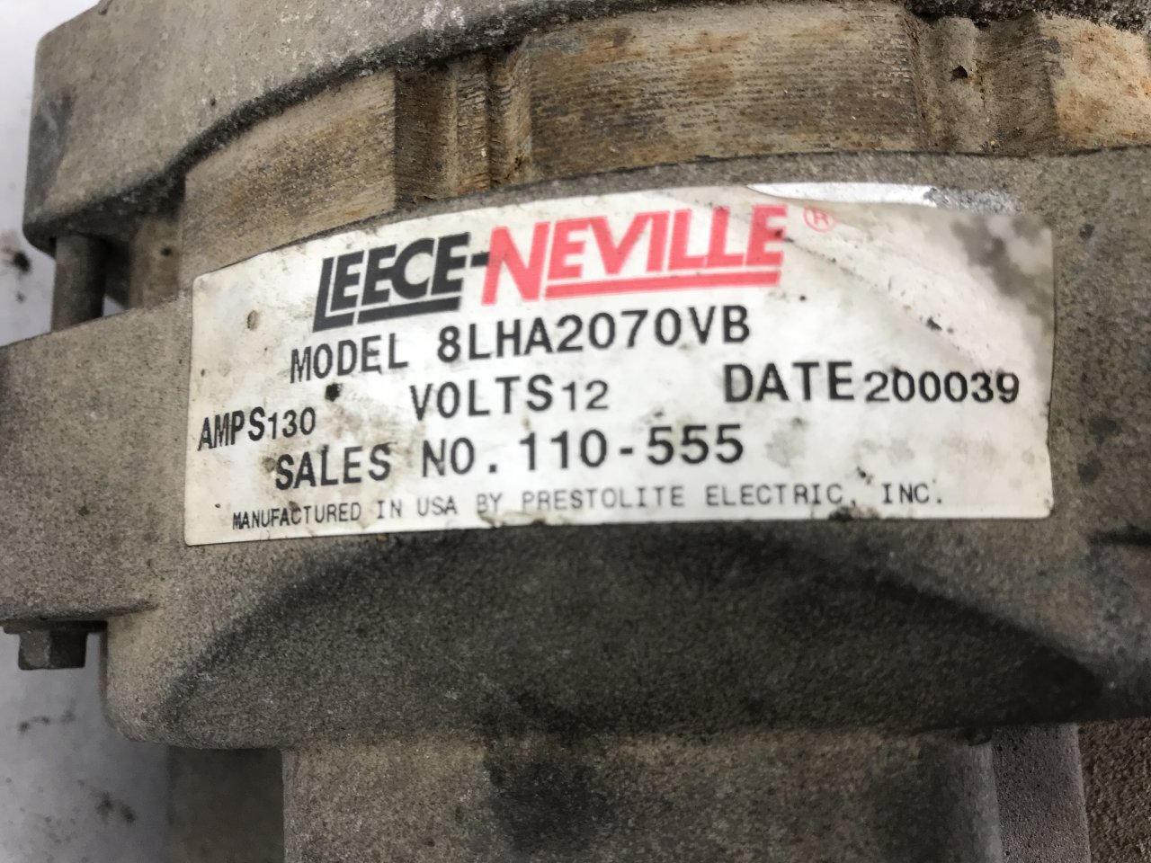 8LHA2070VB | Peterbilt 378 Alternator for Sale
