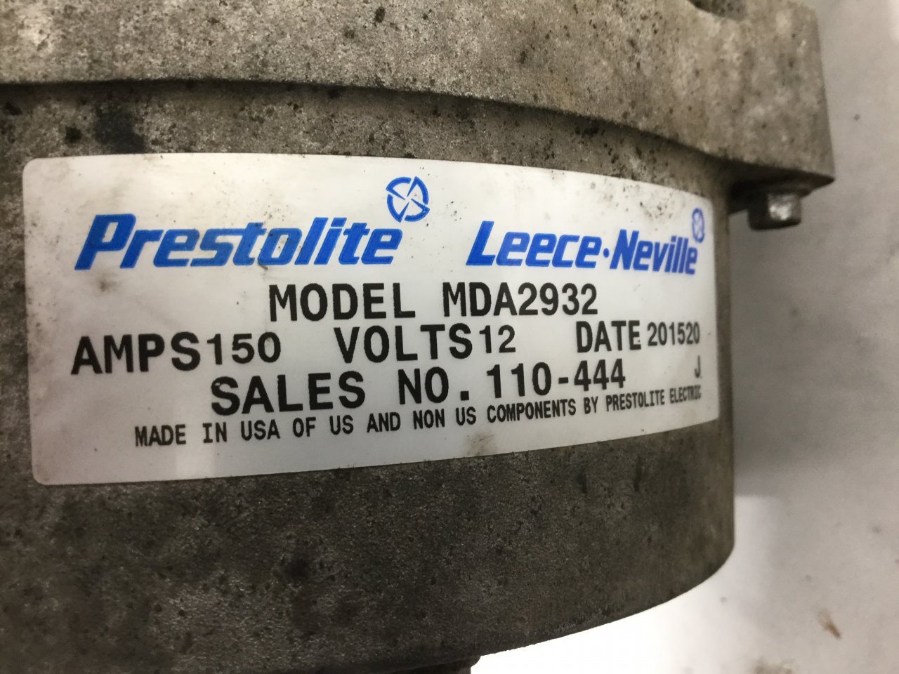 MDA2932 | International 9200 Alternator for Sale