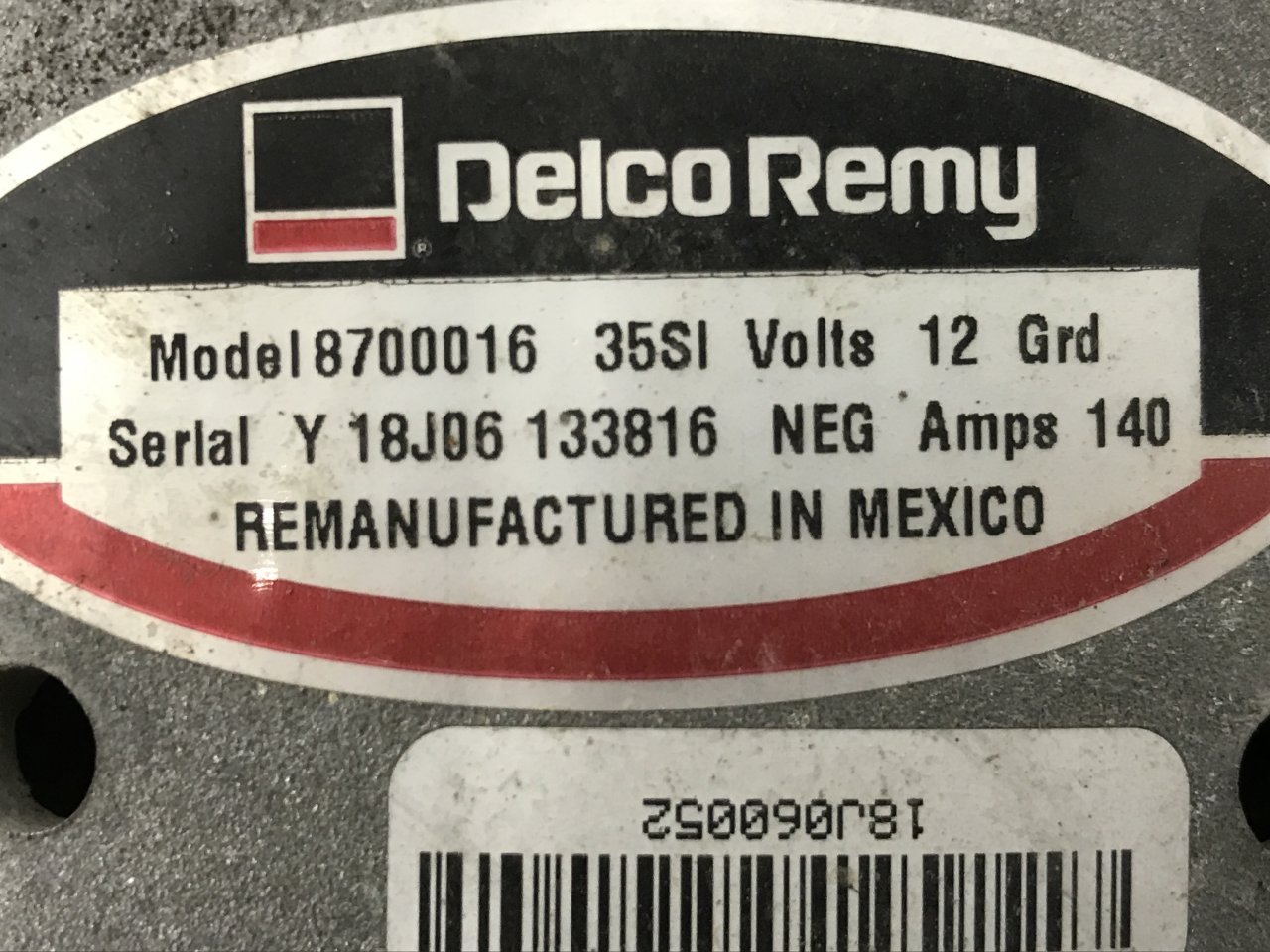 8700016 | International 9300 Alternator for Sale