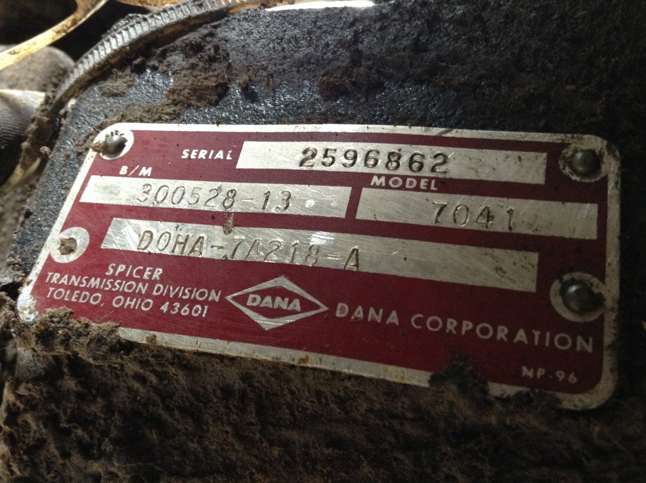 Spicer 7041 Auxillary Transmission for Sale