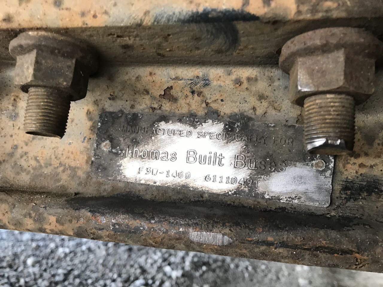 Westport F3W-1400 Front Axle Assembly for Sale