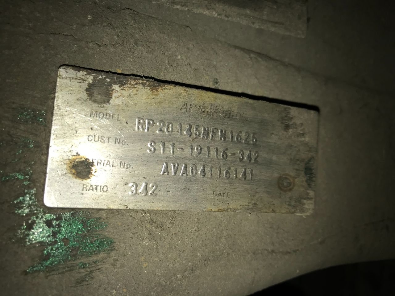 C17 3121M1729 | Meritor RP20145 Axle Housing for Sale