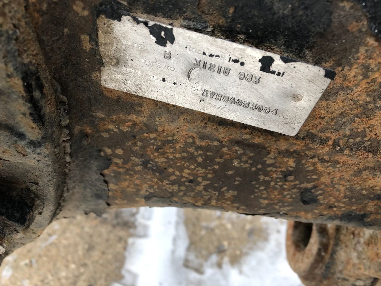 B3121U983 | Meritor SSHD Axle Housing for Sale