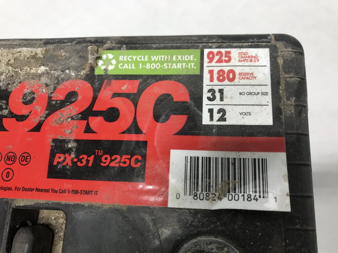 PX-31 | Peterbilt 367 Battery for Sale