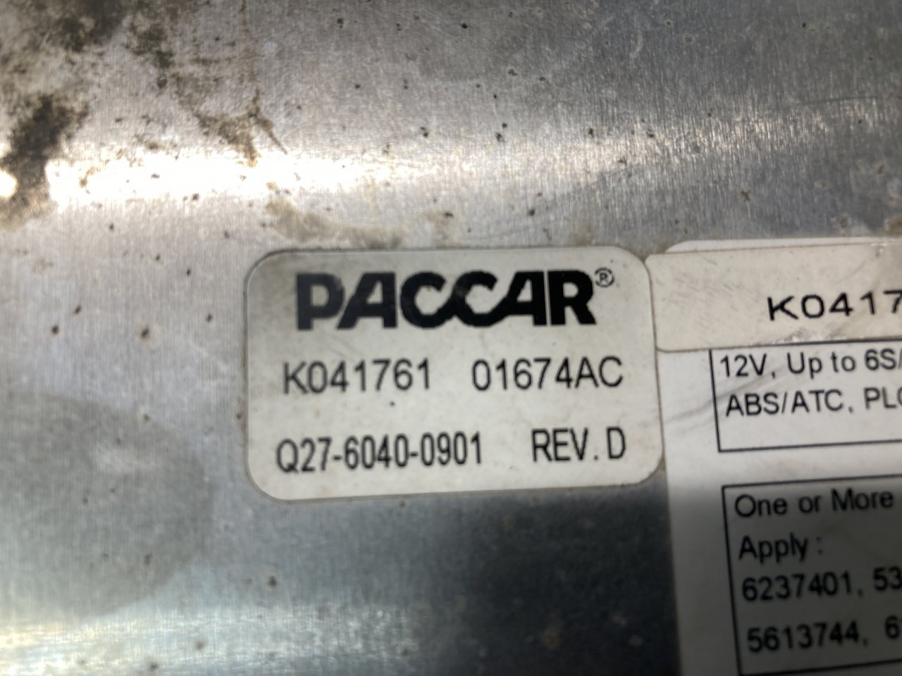 Q27-6040-0901 | Peterbilt 365 Brake Control Module (ABS) for Sale