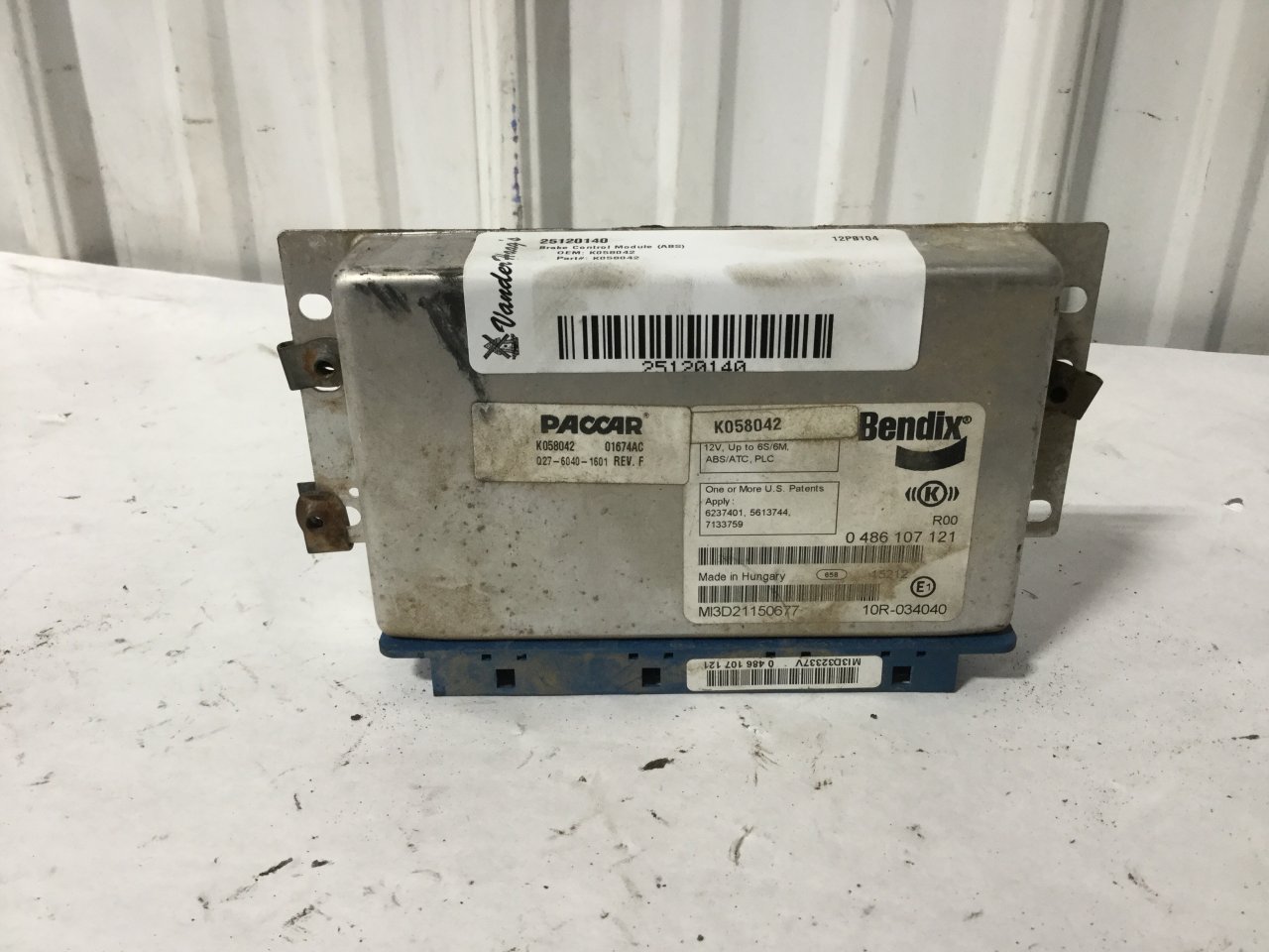 K058042 | Peterbilt 365 Brake Control Module (ABS) for Sale