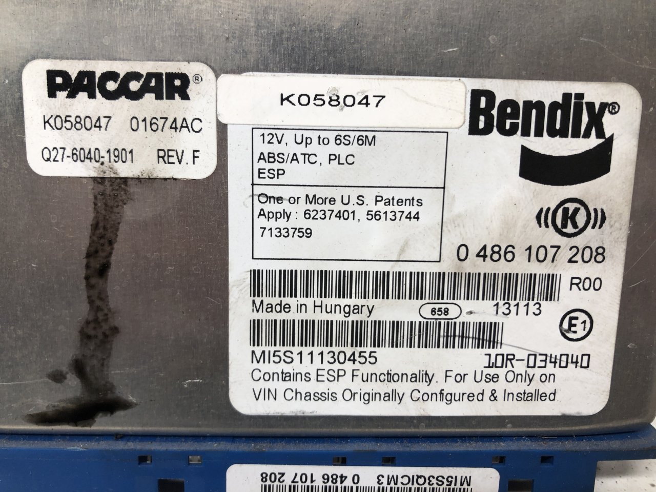 K058047 | Peterbilt 579 Brake Control Module (ABS) for Sale