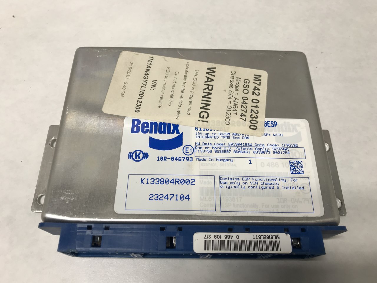 23247104 | Mack AN (ANTHEM) Brake Control Module (ABS) for Sale