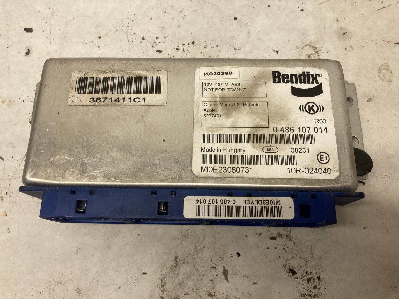 10R-024040 | International DURASTAR (4300) Brake Control Module (ABS) for S