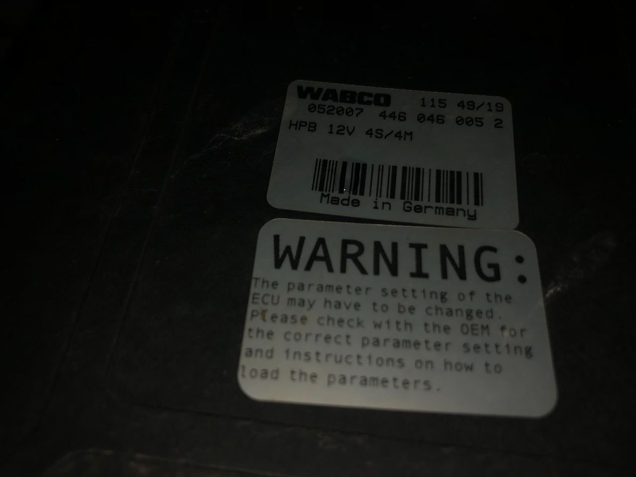052007 446 046 005 2 | Ford F650 Brake Control Module (ABS) for Sale