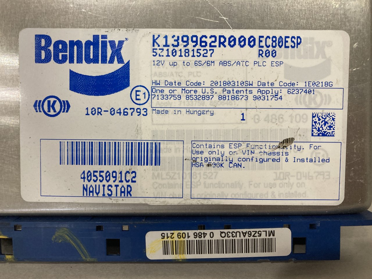 K139962R000 | International LT Brake Control Module (ABS) for Sale