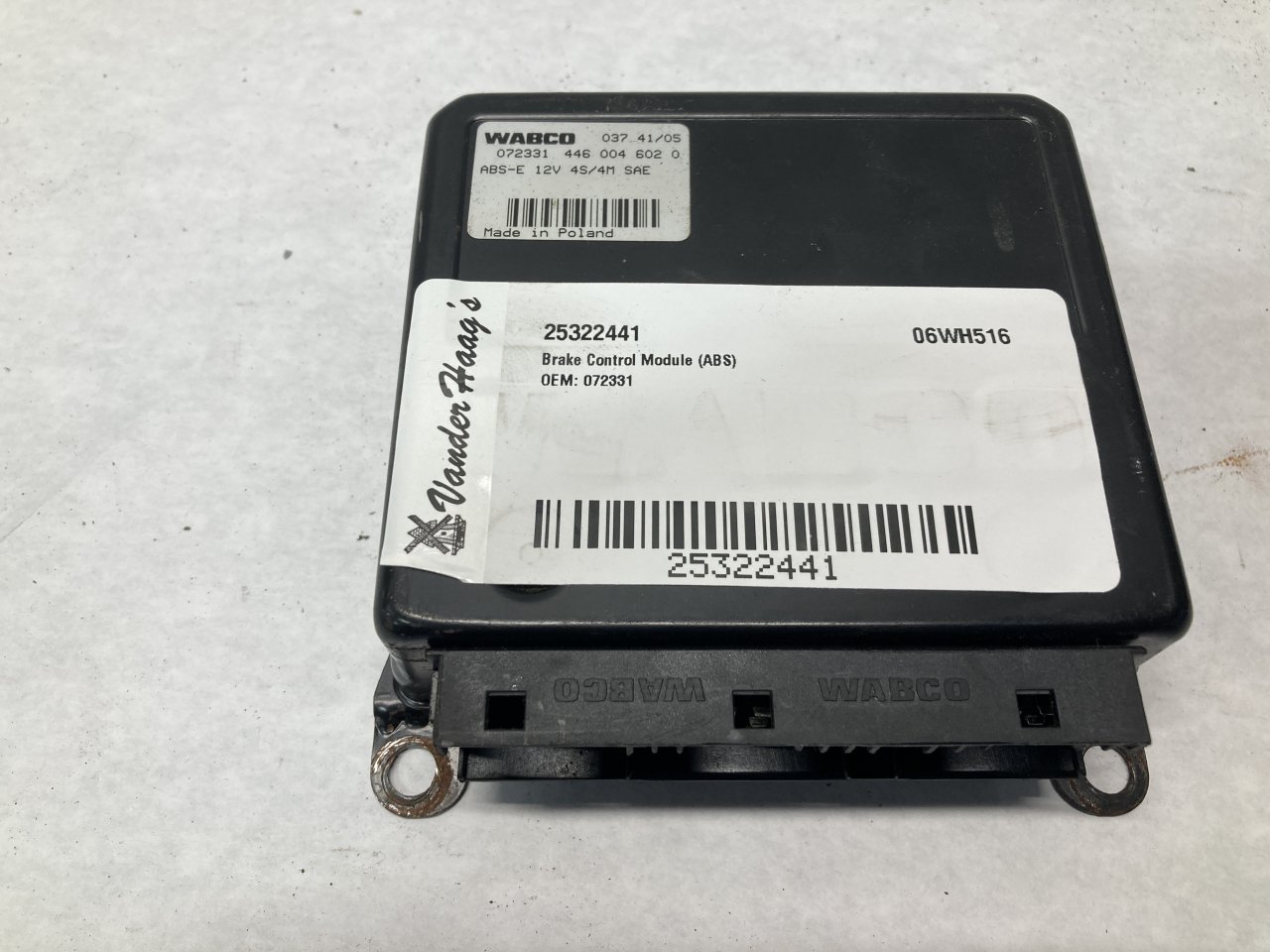 072331 | Freightliner M2 106 Brake Control Module (ABS) for Sale