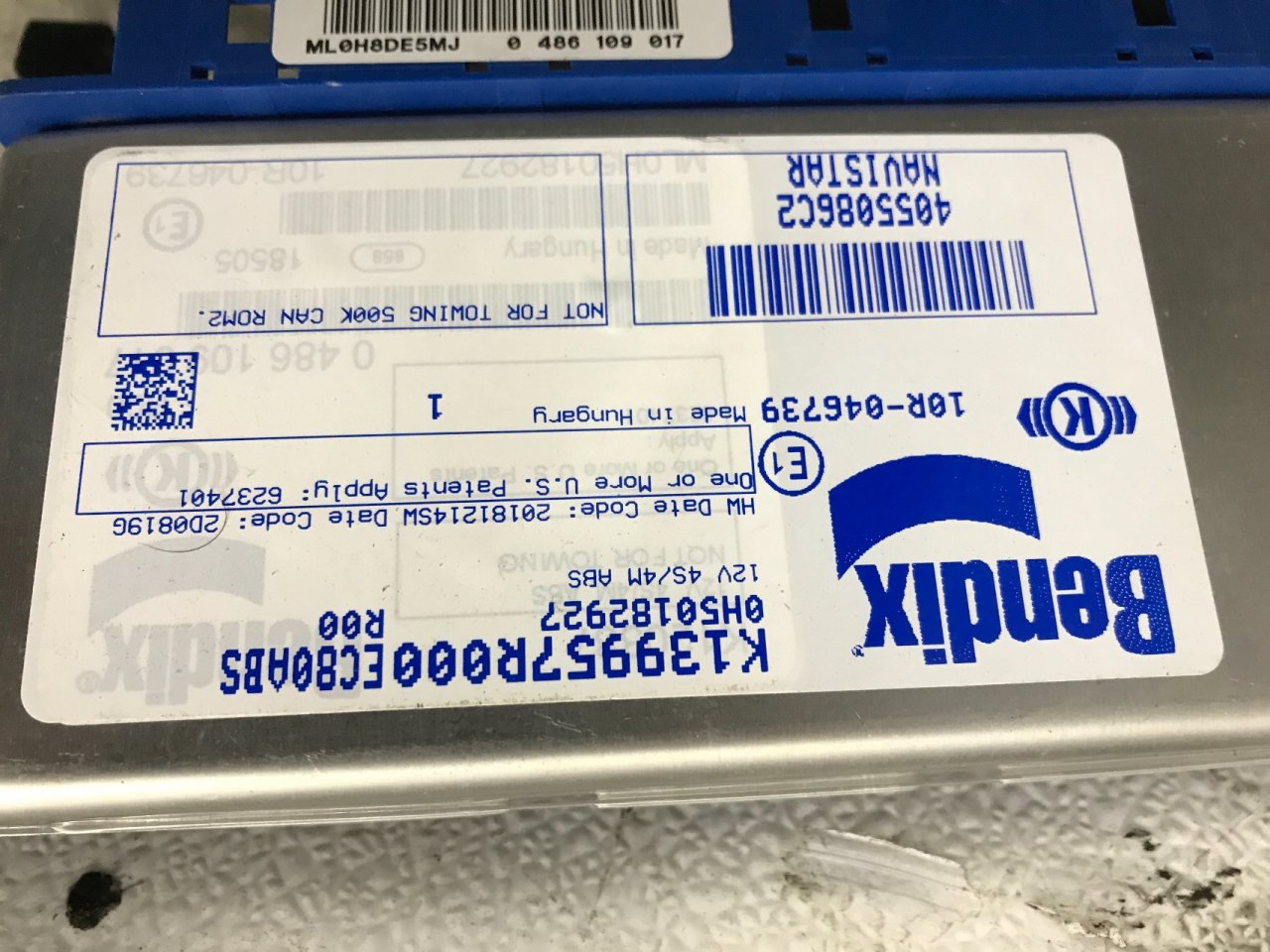 International MV607 Brake Control Module (ABS) for Sale