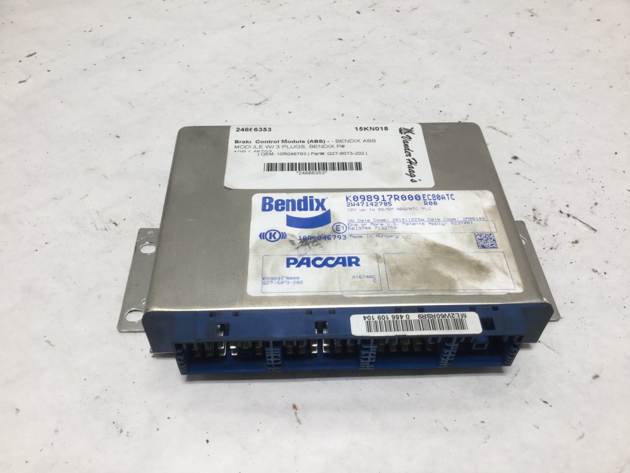 10R046793 | Kenworth T680 Brake Control Module (ABS) for Sale