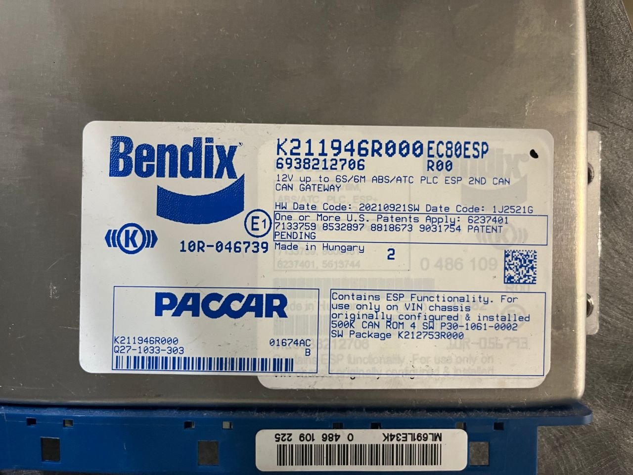 Q27-1033-303 | Kenworth T680 Brake Control Module (ABS) for Sale