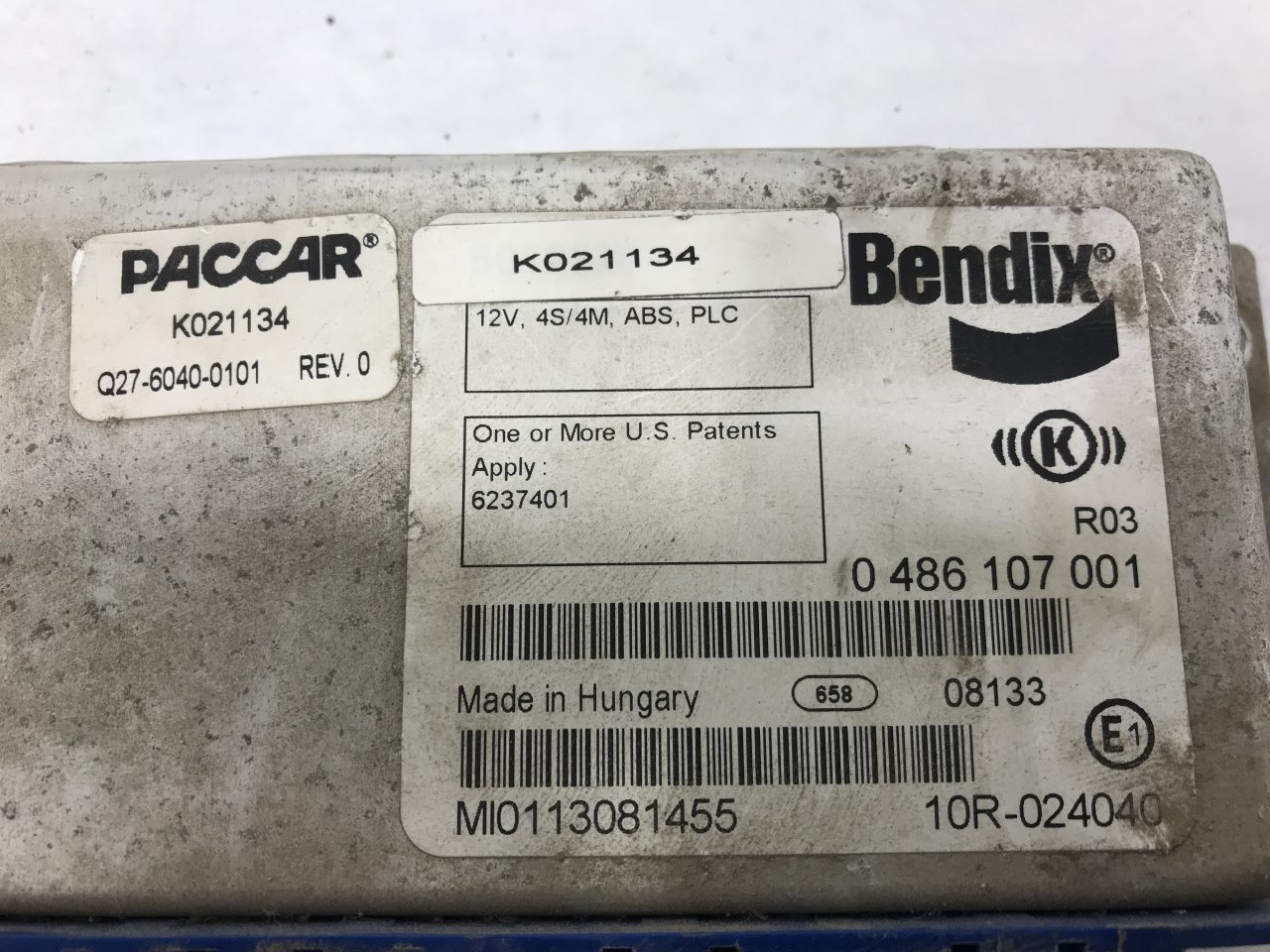 K021134 | Kenworth T800 Brake Control Module (ABS) for Sale