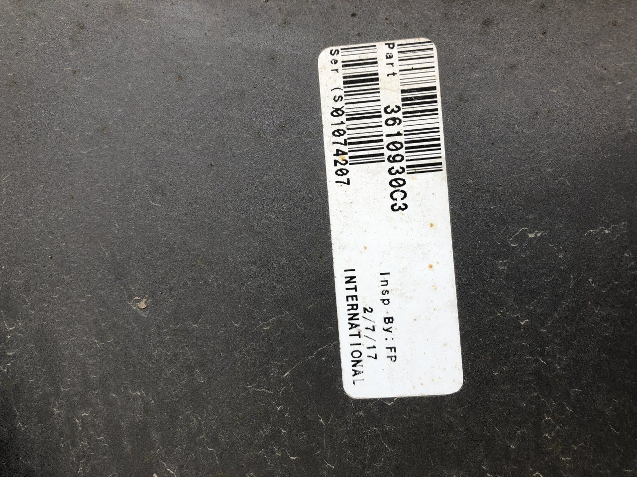 3610930C3 | International DURASTAR (4300) Bumper for Sale