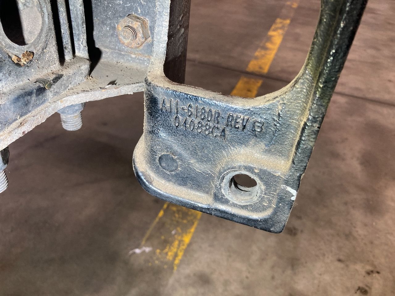 A11-6180R-REV B | Kenworth T680 Bumper Bracket for Sale