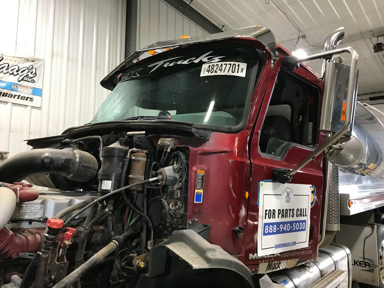 Mack GU813 Cab Assembly for Sale