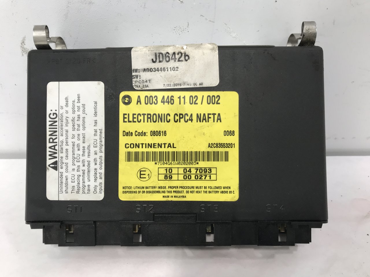 A0034461102 | Freightliner 122SD Cab Control Module CECU for Sale