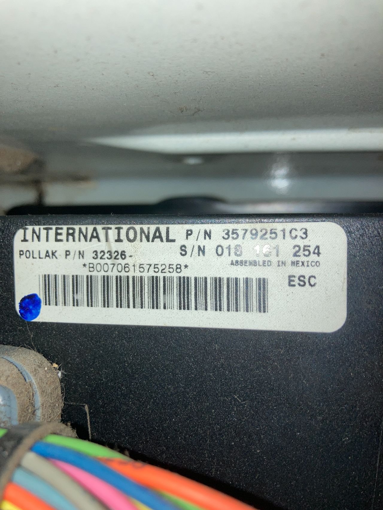 3579251C1 | International 4300 Cab Control Module CECU for Sale