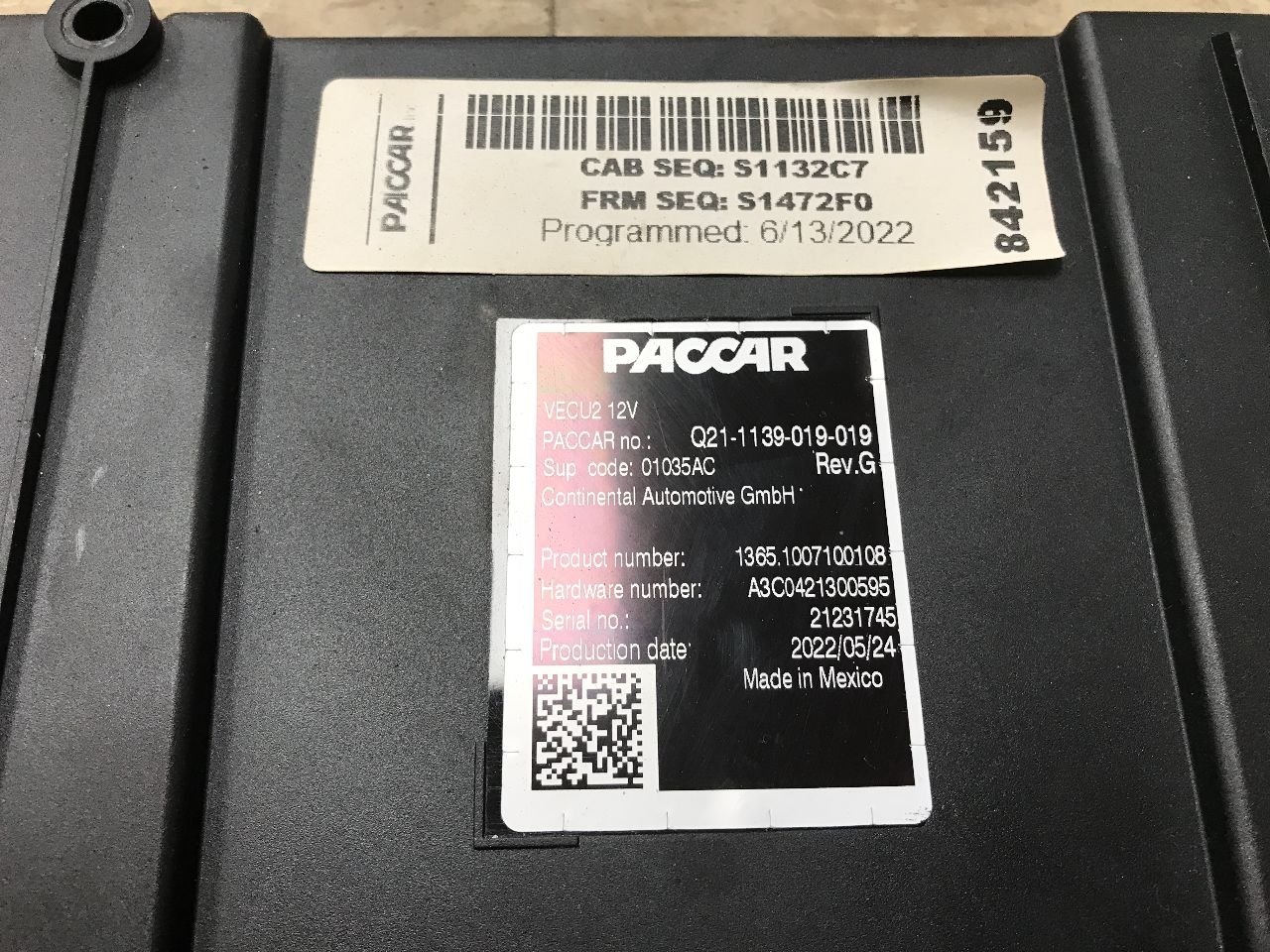 Q21-1139-019-019 | Peterbilt 567 Cab Control Module CECU for Sale
