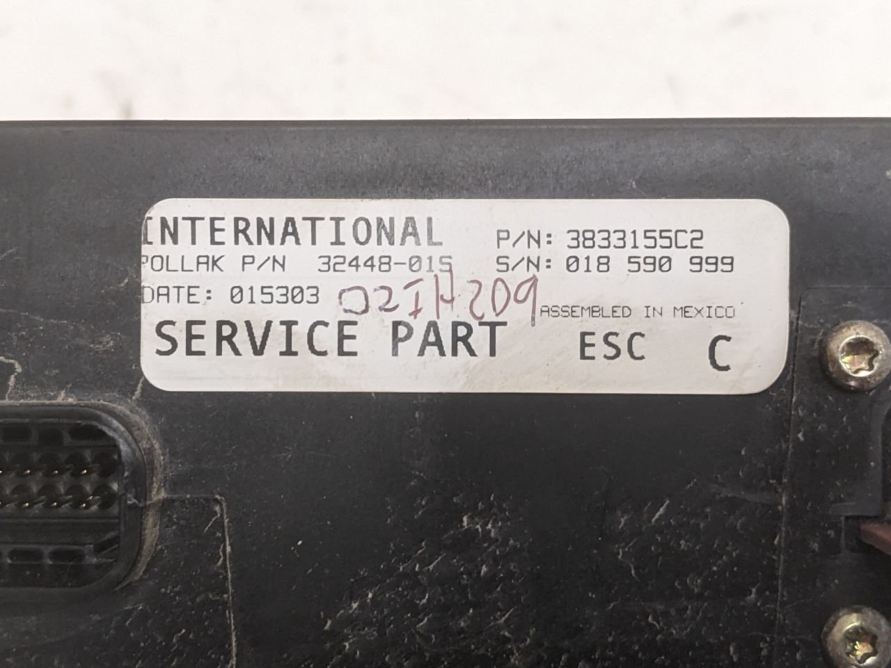 3833155C2 | International 7400 Cab Control Module CECU for Sale