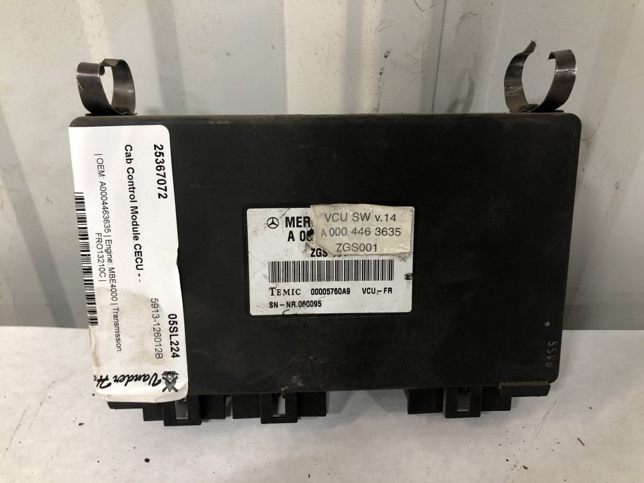 A0004463635 | Sterling A9513 Cab Control Module CECU for Sale