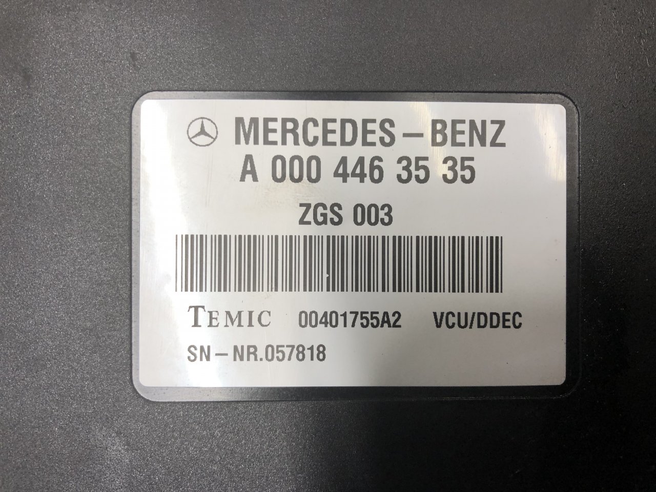 A0004463535 | Freightliner C120 CENTURY Cab Control Module CECU for Sale