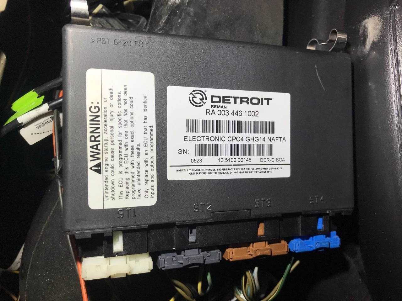 RA0034461002 | Freightliner CASCADIA Cab Control Module CECU for Sale