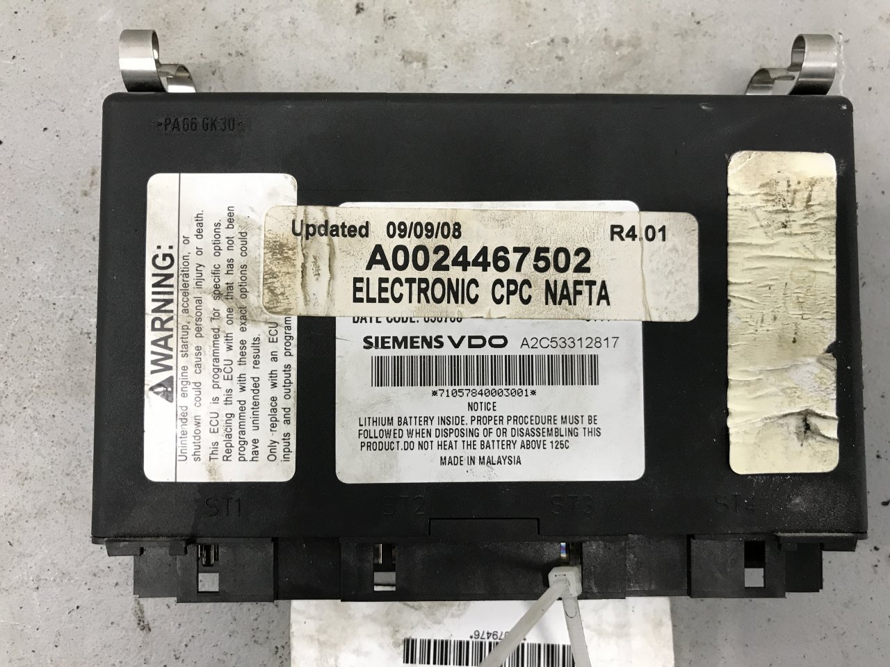 A0024467902 | Freightliner CLASSIC XL Cab Control Module CECU for Sale