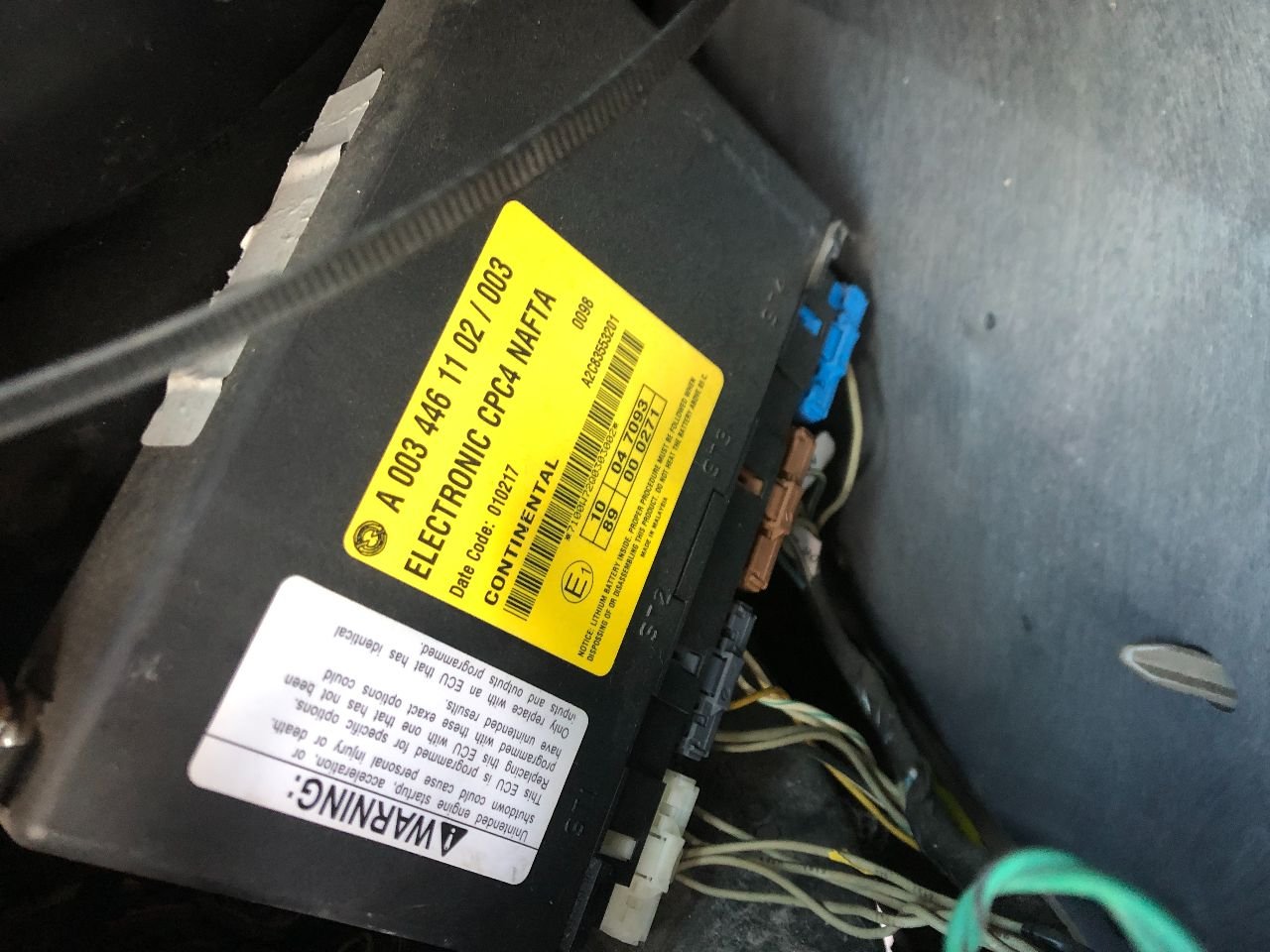 A0034461102/003 | Freightliner CASCADIA Cab Control Module CECU for Sale