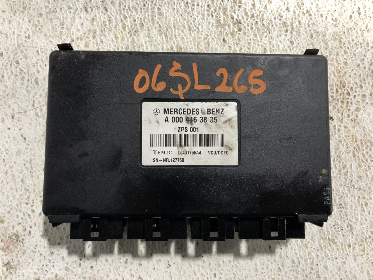 A0004463835 | Sterling L8501 Cab Control Module CECU for Sale