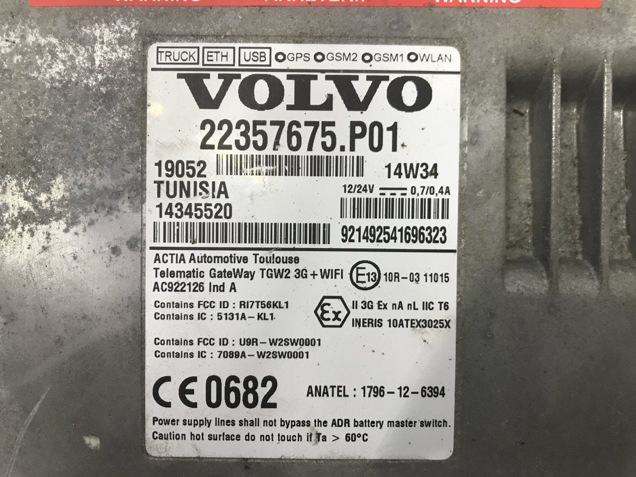 22357675.PO1 | Volvo VNL Cab Control Module CECU for Sale
