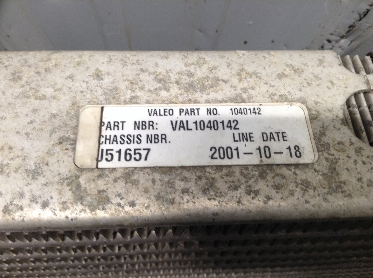 1003263 | Sterling A9513 Charge Air Cooler (ATAAC) for Sale
