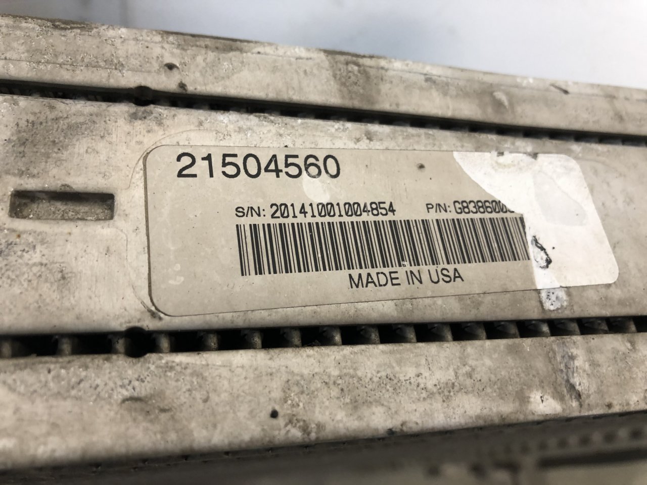 20750095 | Mack CXU613 Charge Air Cooler (ATAAC) for Sale