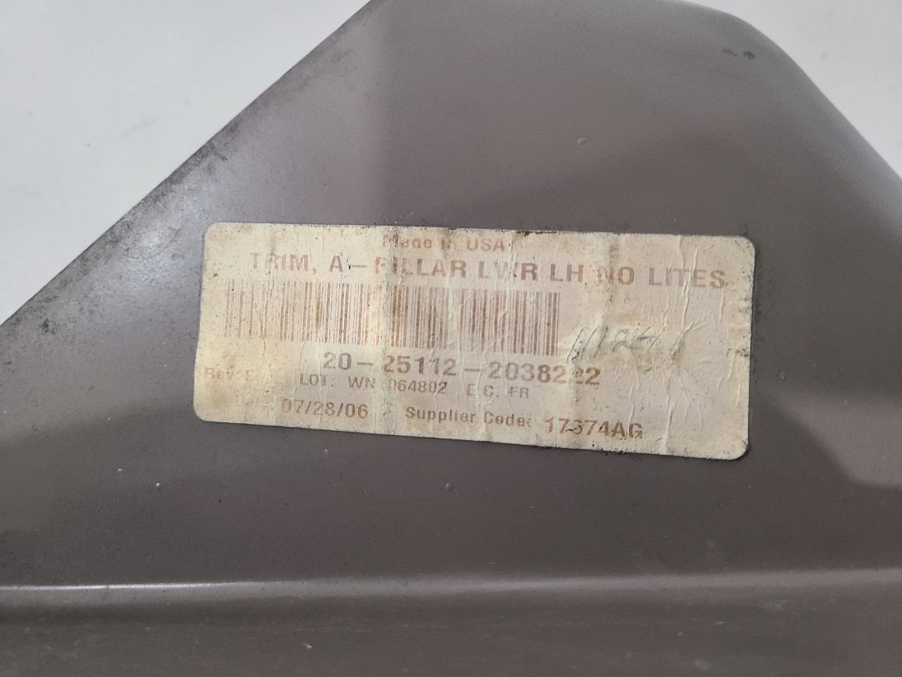 20-25112-2038222 | Peterbilt 387 Dash Panel for Sale