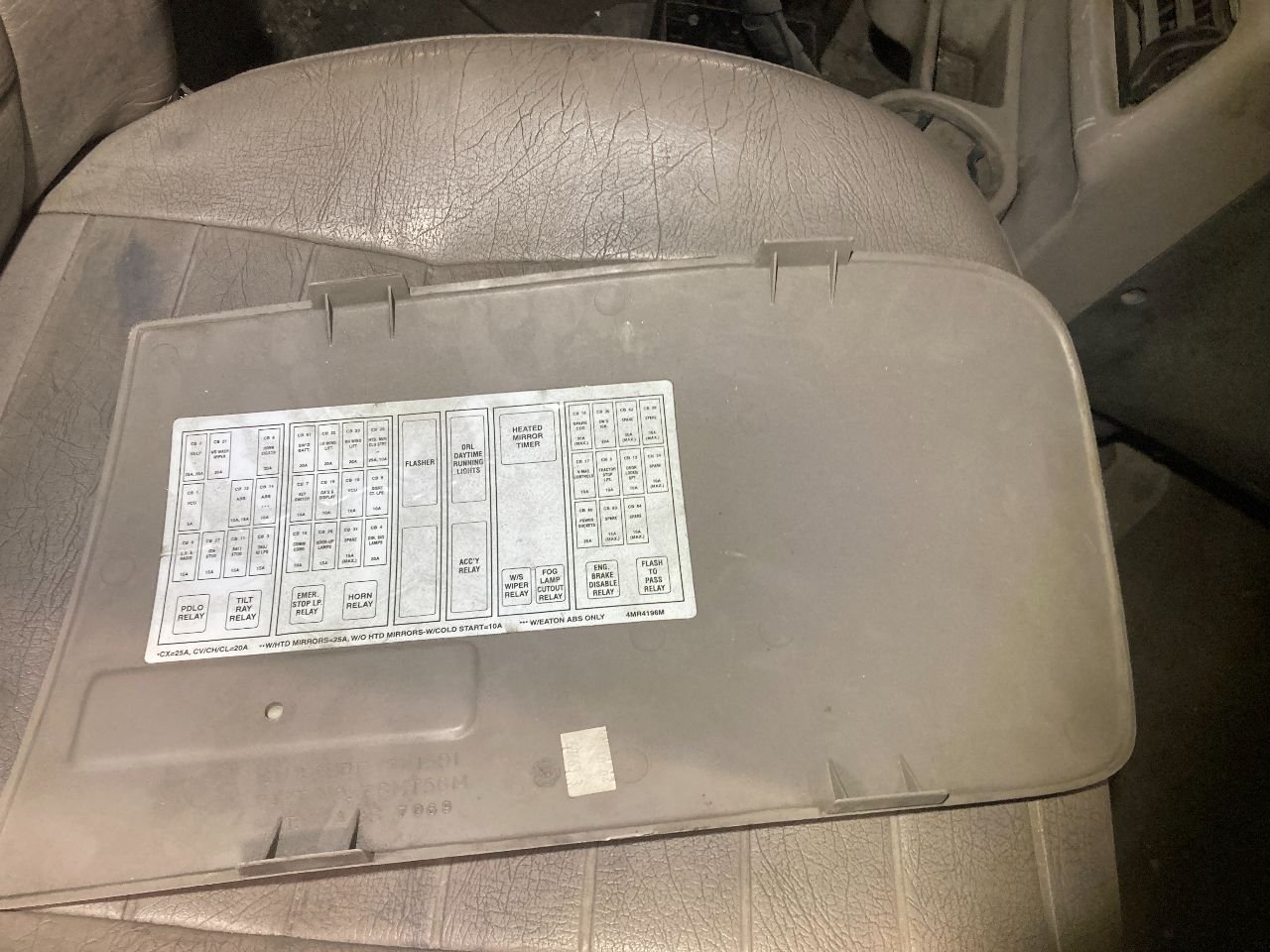 86MT56M | Mack CXN Dash Panel for Sale