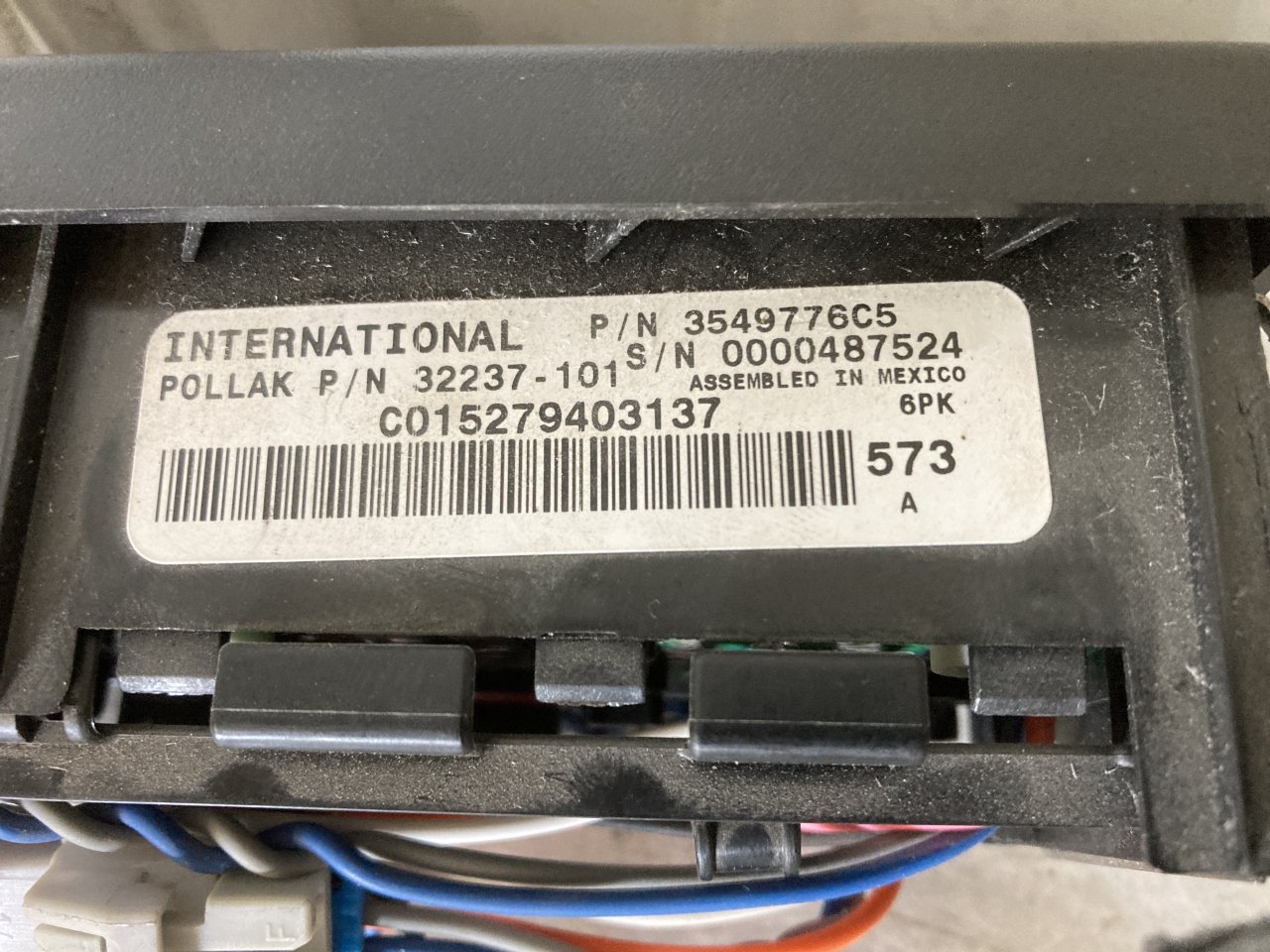 3549776C5 | International DURASTAR (4400) Dash Panel for Sale