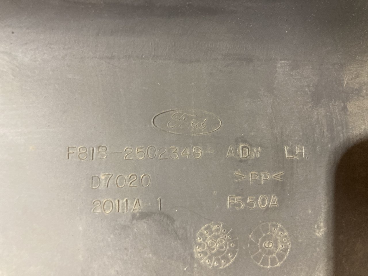 F81B-2502349-ADW | Ford F750 Dash Panel for Sale