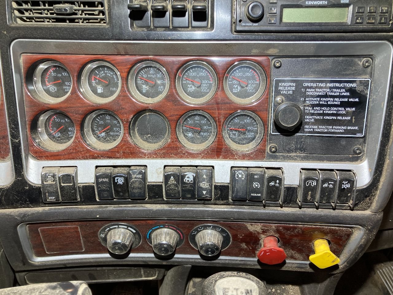 S64-1196-1102 | Kenworth T800 Dash Panel for Sale